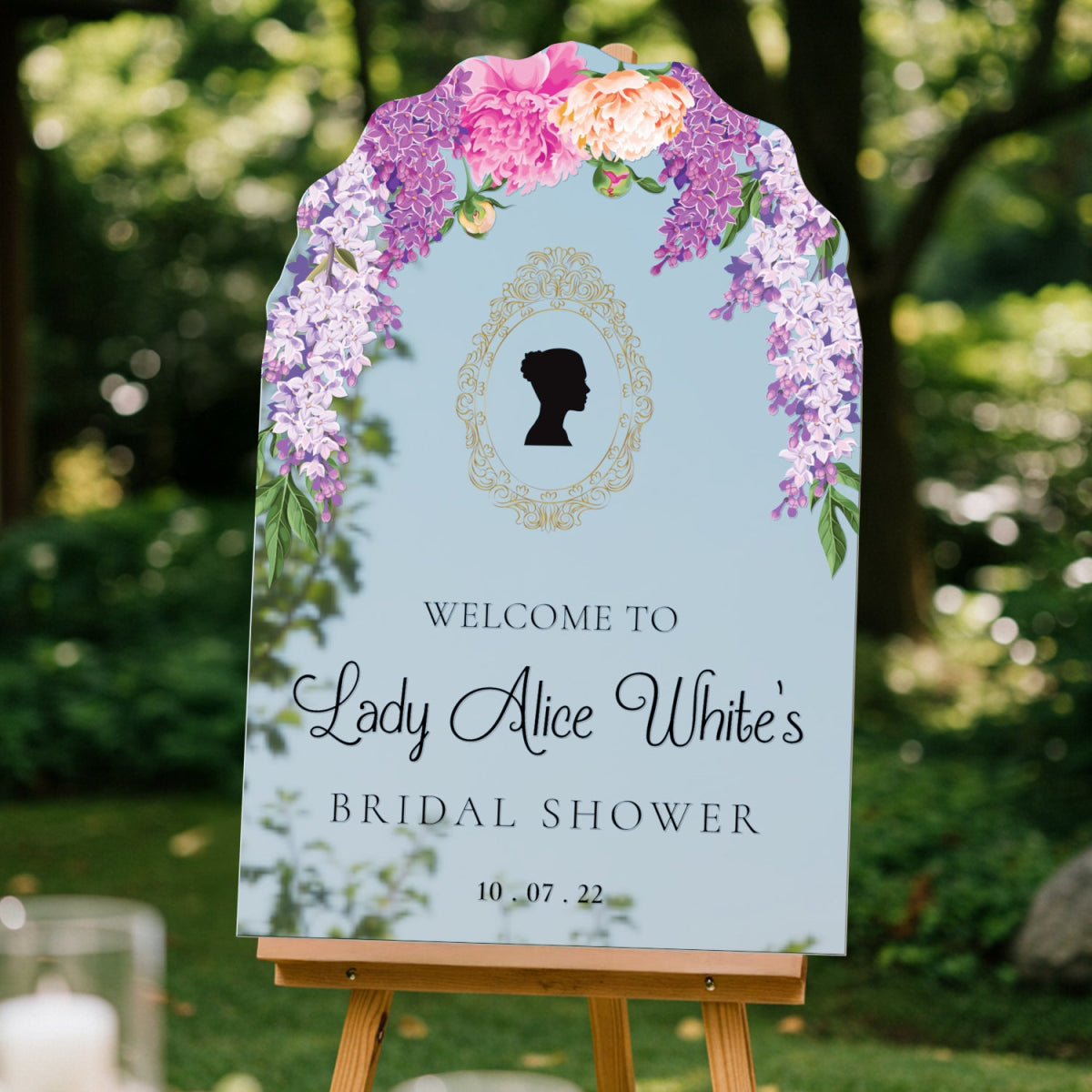 Bridgerton Inspired Bridal Shower Sign – SpeedyOrders