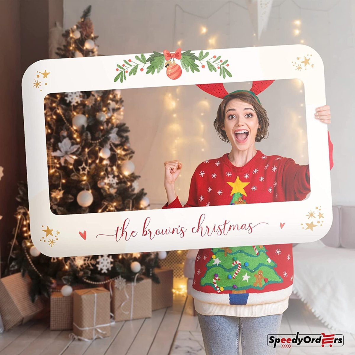 Christmas Booth Frame Christmas Backdrop 03 – 5ouza3balat