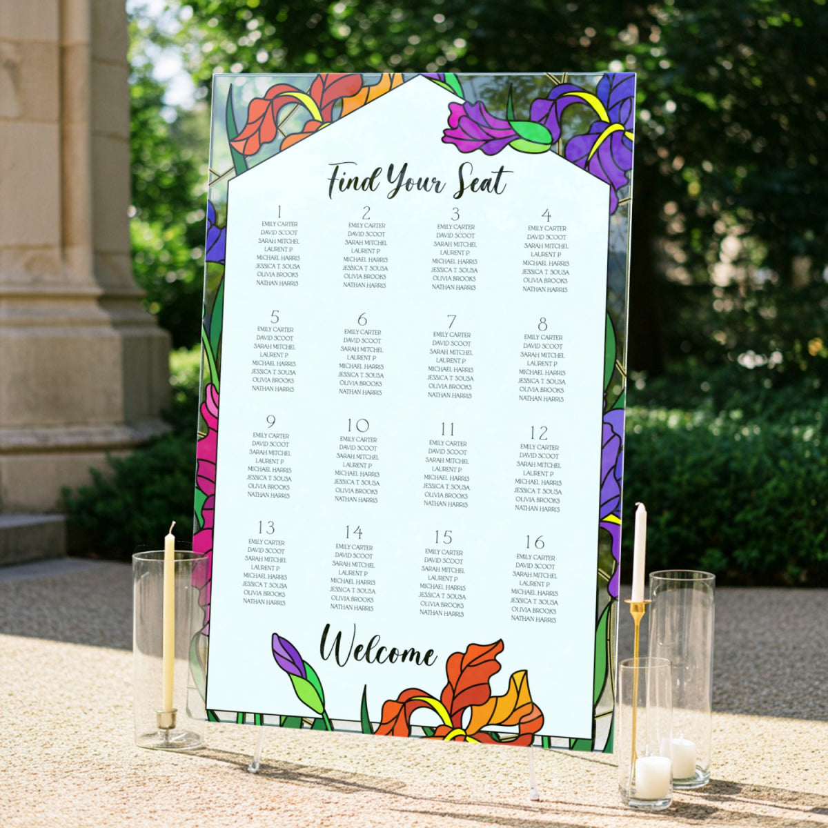 Wedding Seating Chart - Find your seat – SpeedyOrders