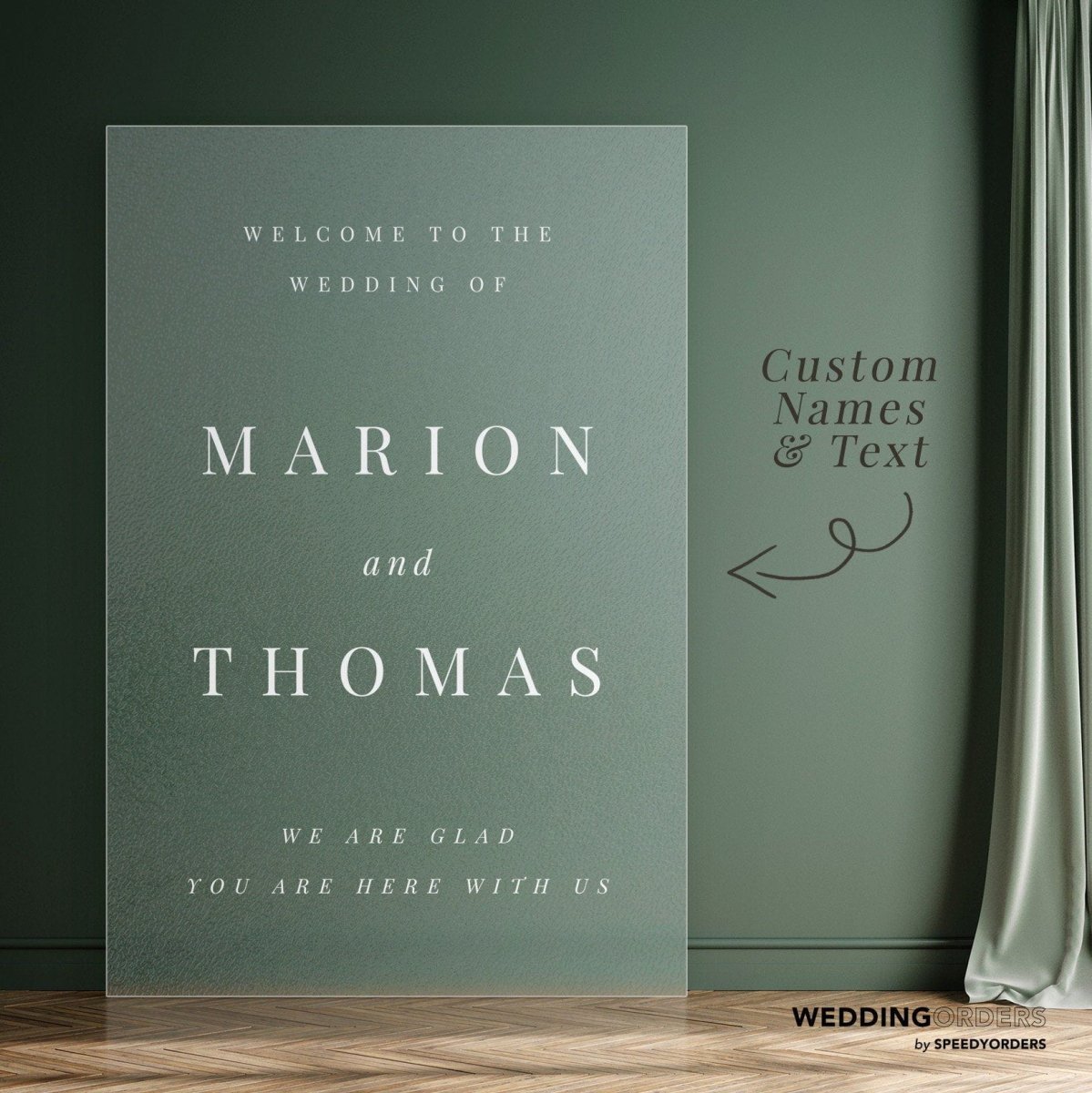 Acrylic sheets for wedding signs 60 photos - Astyledwedding.com