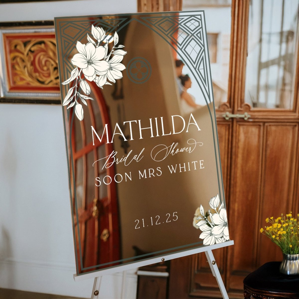 Soon To Be Mrs Sign, Acrylic Bridal Shower Sign – SpeedyOrders