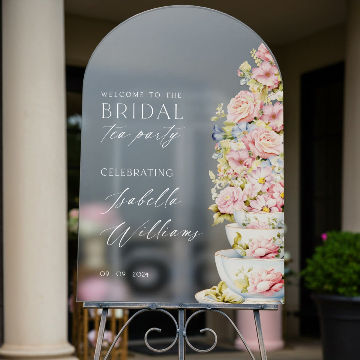 Tea Party Bridal Shower Sign, Bridal Tea Party Sign – SpeedyOrders